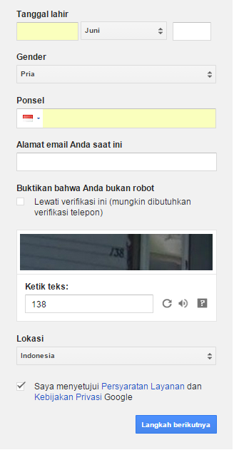 Langkah Langkah Membuat Email dari Gmail - Men of School