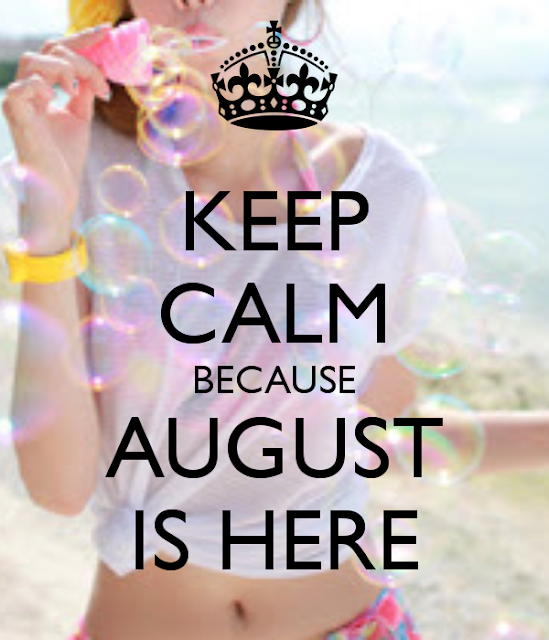 Happy Feet in the Netherlands -: Goodbye July, Hello August!