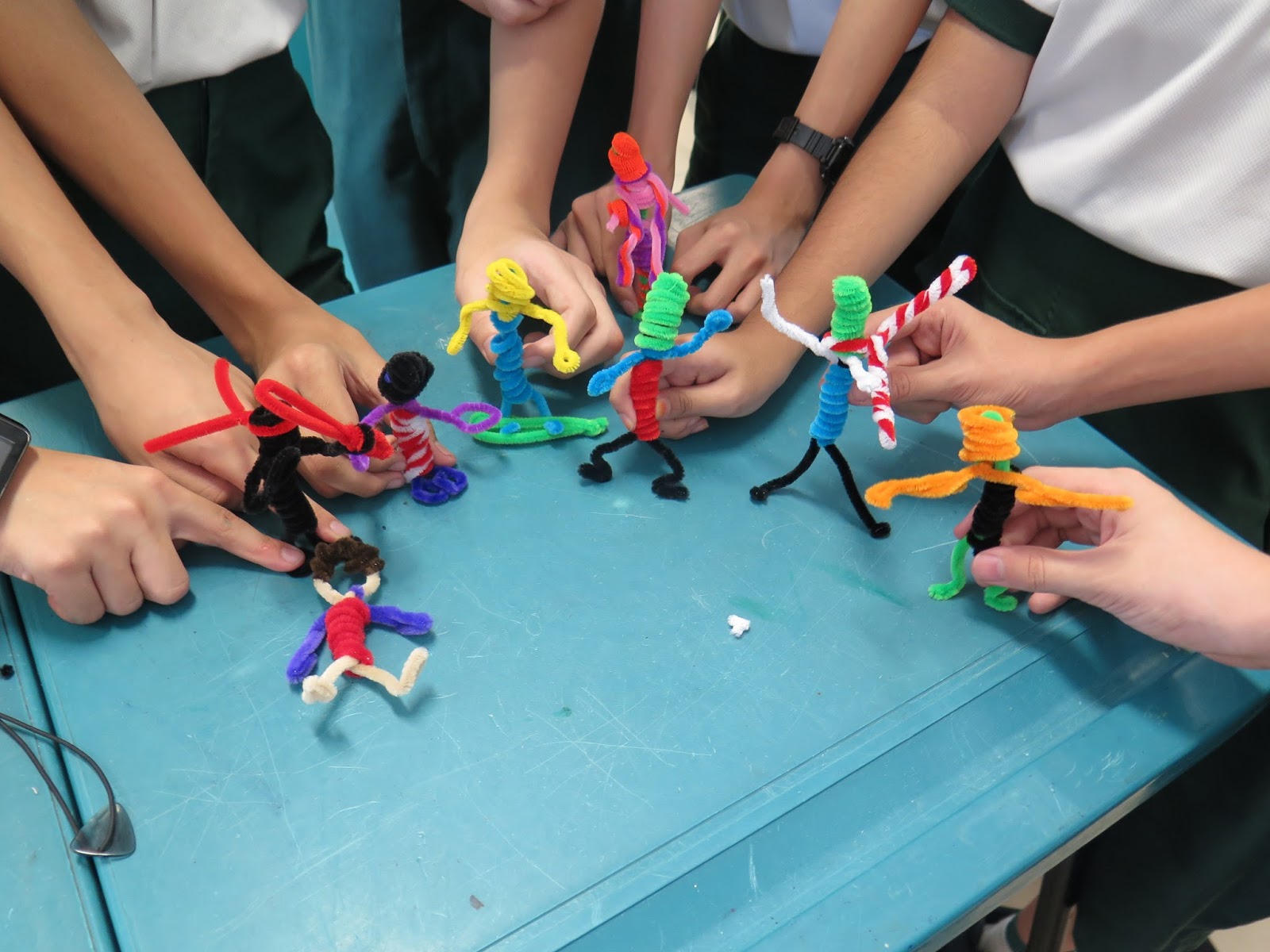 Pei Tong Primary School Art: Human Figure Sculpture by Primary 6 (pipe ...