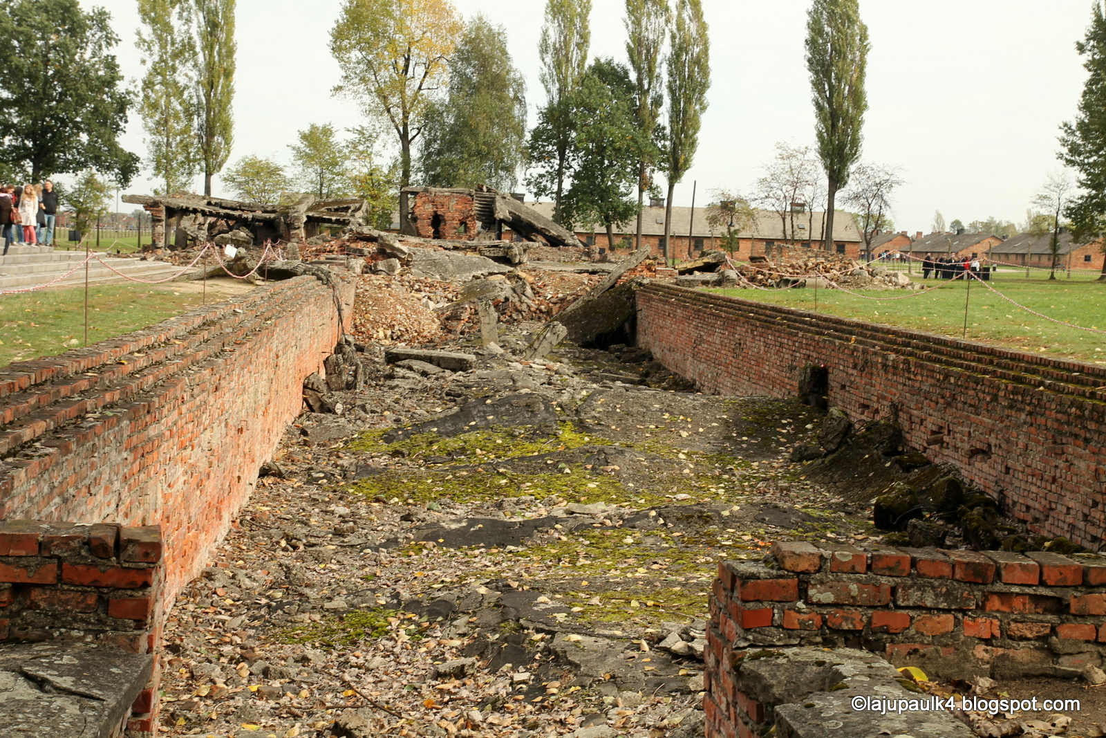 Through the Lands of Holocaust: Ruins of Gas Chamber and Crematorium II ...