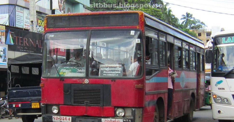SLTB buses - ශ්‍රී ලංගම බස්: Dimo TATA LPO 1313/47 bus from SLTB ...