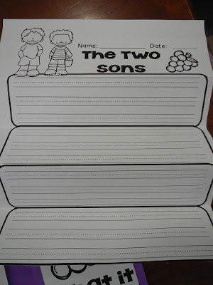 The Paper Maid: FREE The Parables of Jesus - The Two Sons