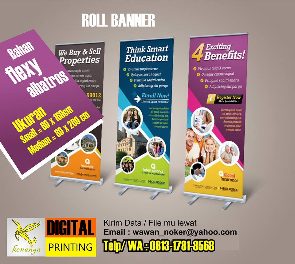 ROLL BANNER ~ Kenanga Kreasindo