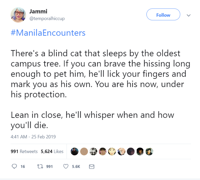 Feature: Filipino Flash Fiction: #ManilaEncounters | Ang Aninag Online