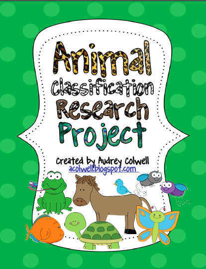 Mrs. A-Colwell's Class: Animal Research with QR Codes