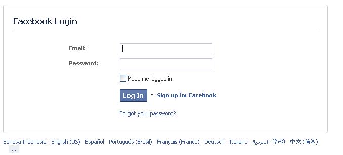 Cara log in Facebook tanpa email Buat Facebooker