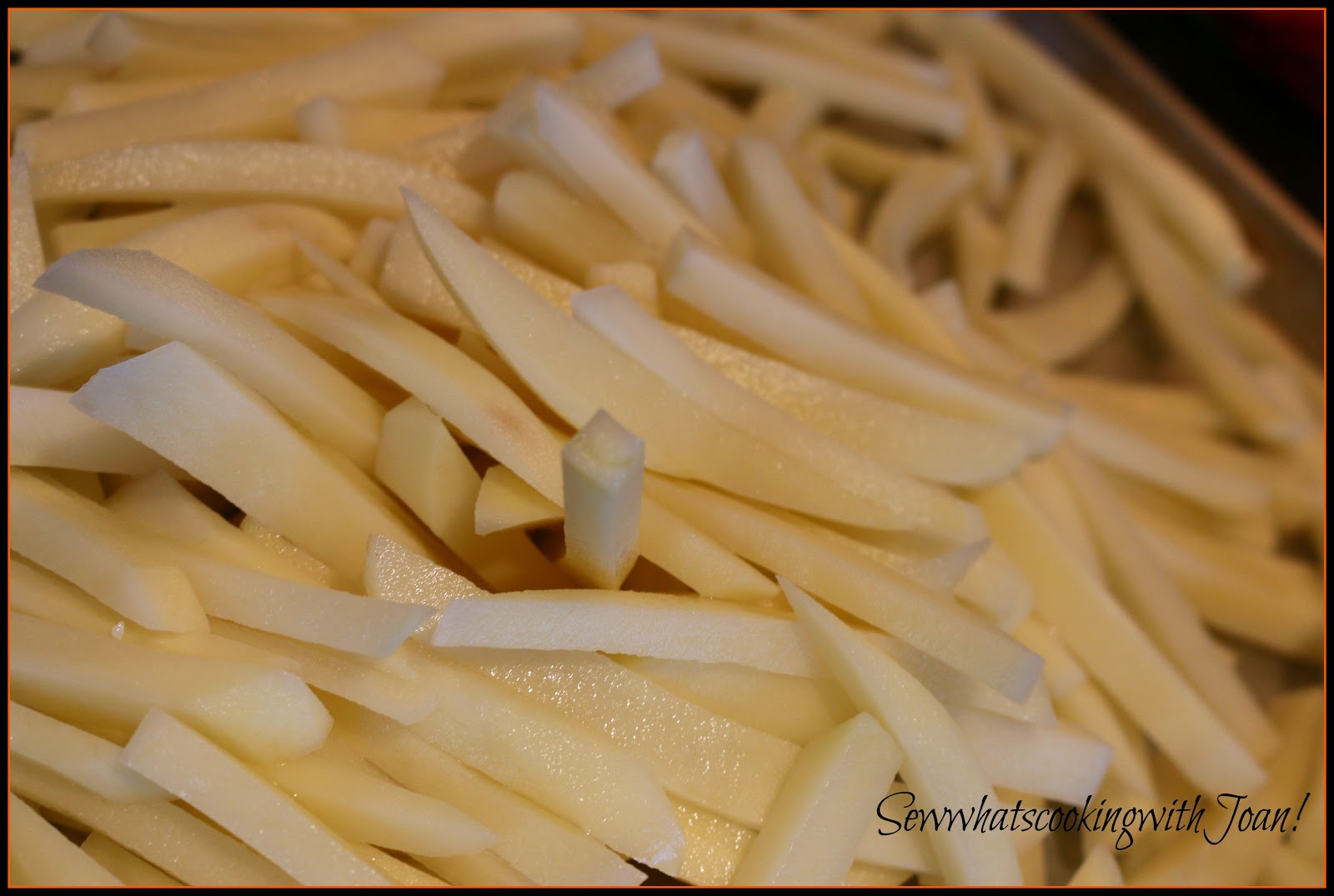 Sew what's cooking with Joan!: Double cooked French Fries