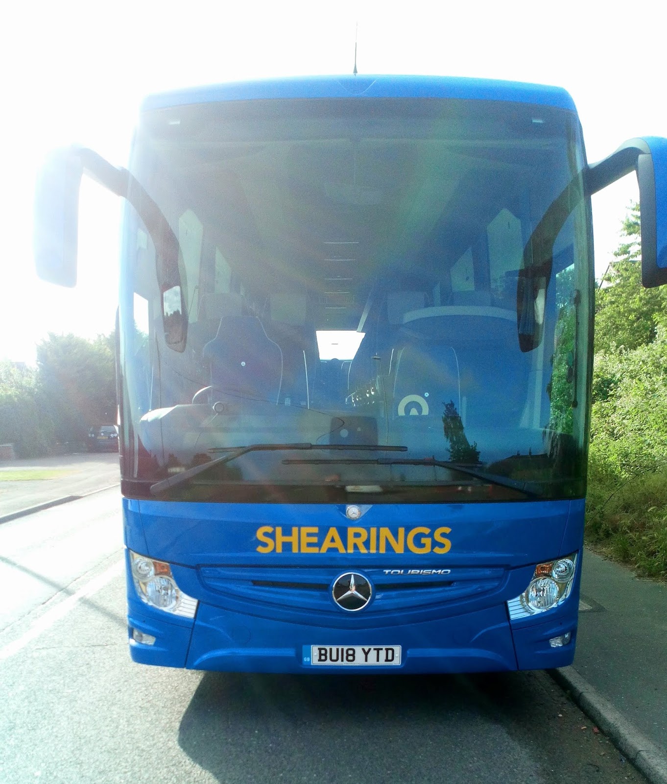 East Norfolk (& East Suffolk) Bus Blog: Shearings 18 Plate Seen