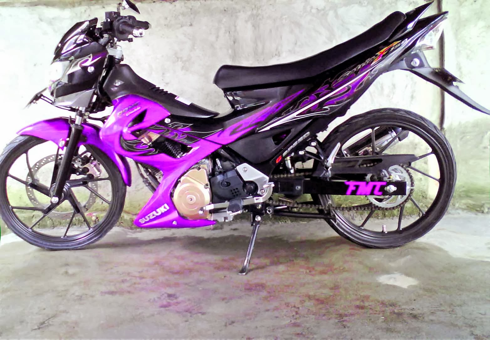 Foto Modifikasi Motor Suzuki A100 Terkeren Dan Terbaru | Modifikasi Trail