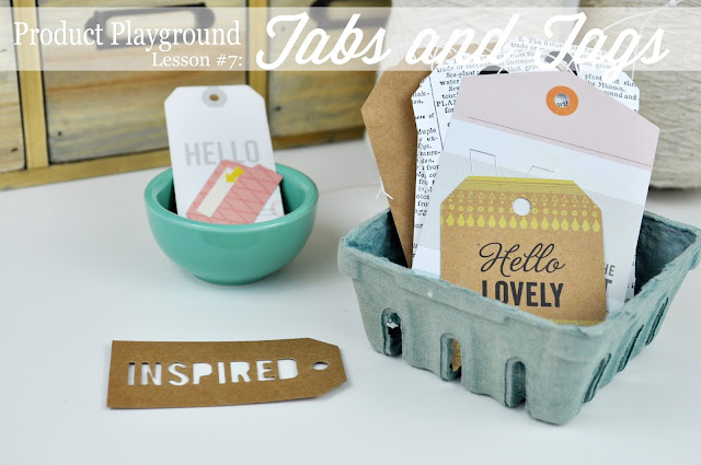 How To Use Tags and Tabs on a Scrapbooking Layout | Jen Gallacher