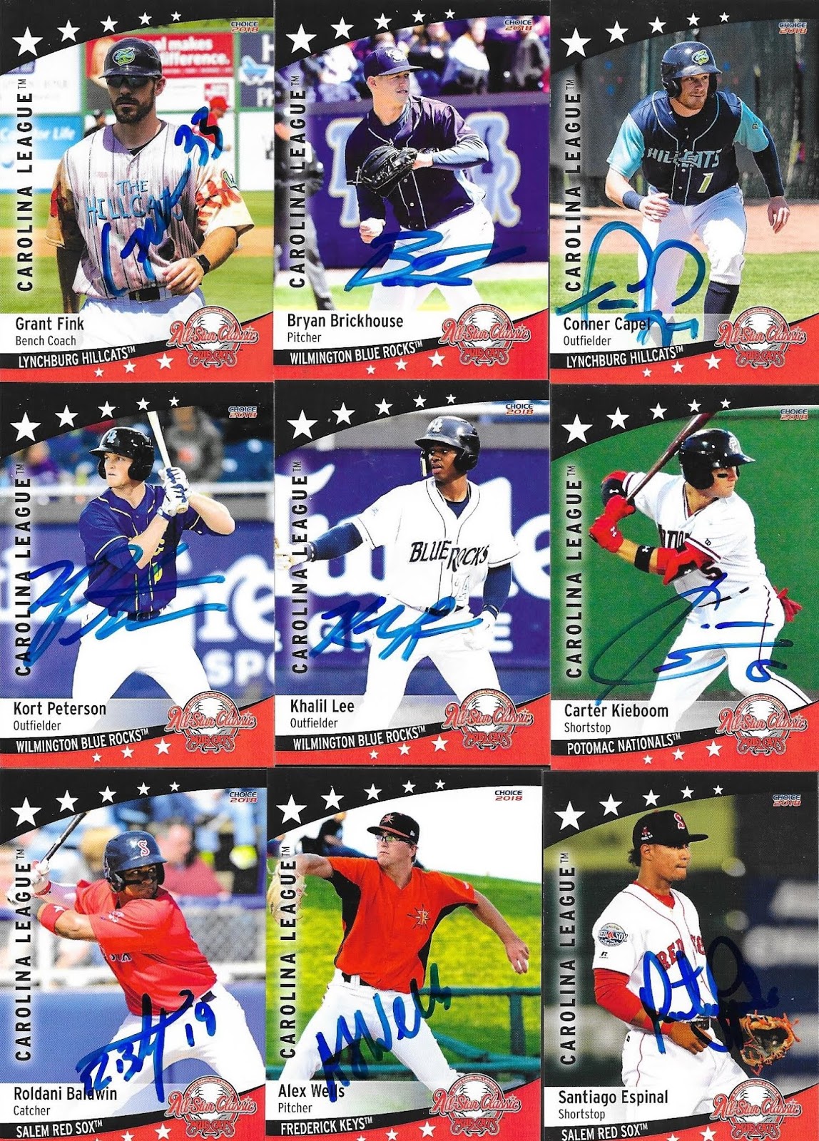 foul bunt: Graphing the Carolina League All Star Game