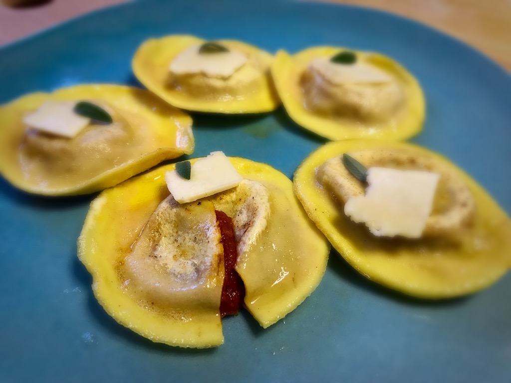 Softly: Ravioli di Amatriciana