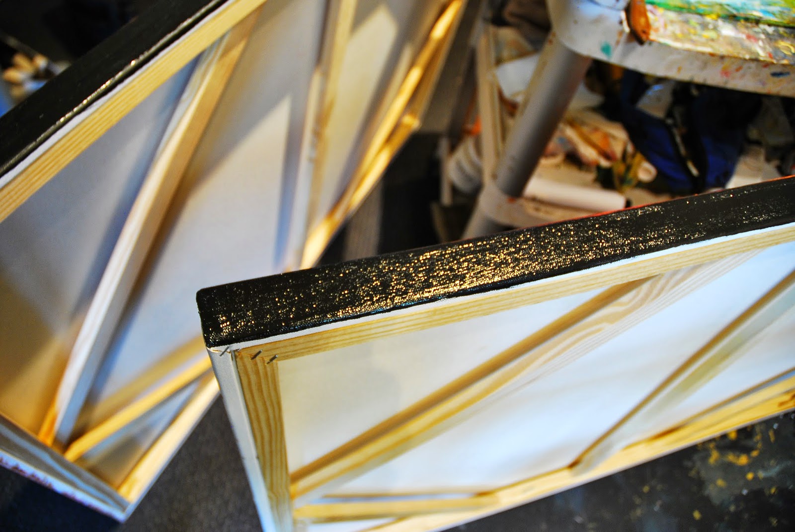 Edges - How I Finish Canvas Edges - Marla Baggetta