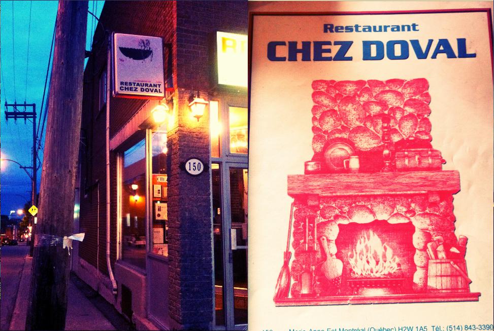 Les Gourmandes de Montréal: Chez Doval