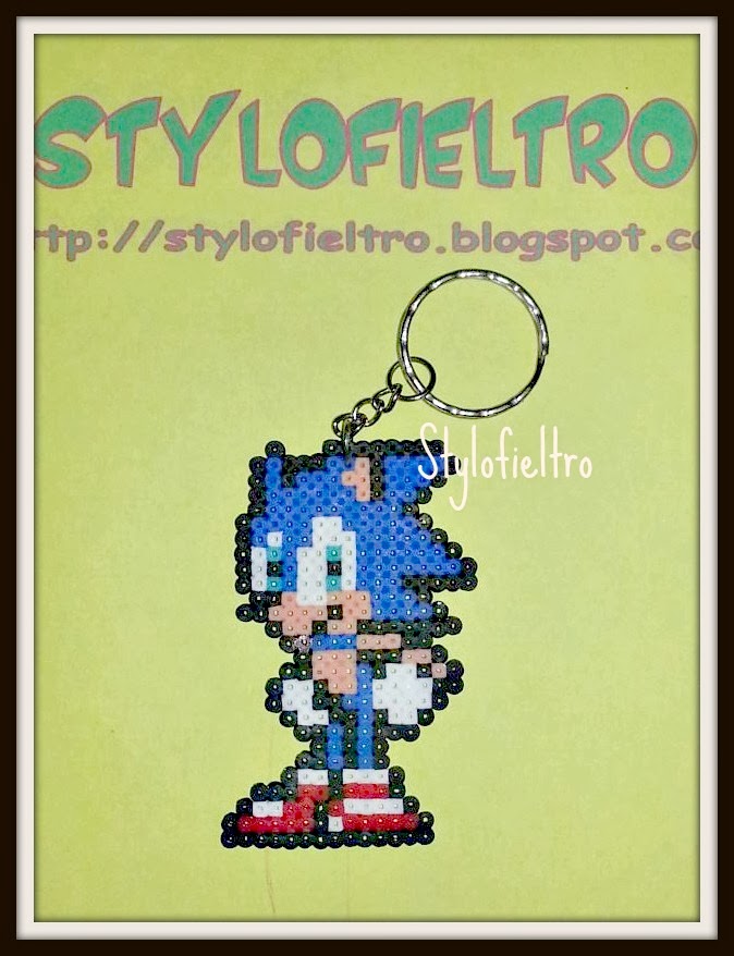 STYLOFIELTRO - Broches de fieltro, collares, pulseras...y más: Sonic en ...