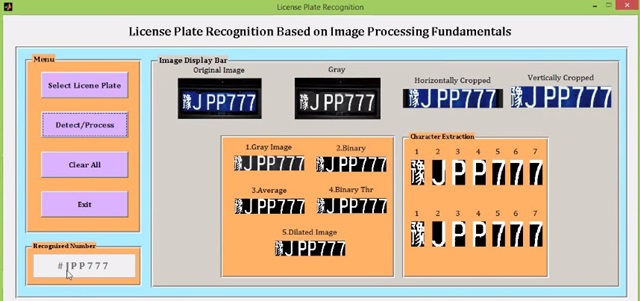Matlab Project With Source Code Vehicle License Number Plate Recognition Using Image Processing
