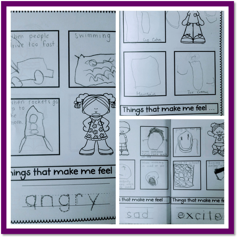 All About Me Theme: My Emotions