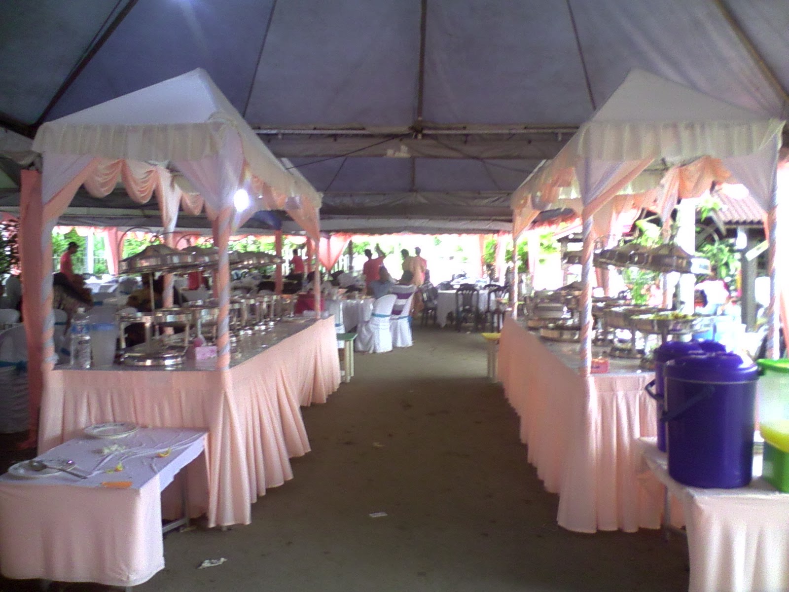 Sewa khemah, catering, meja makan pengantin dan meja buffet: December 2013