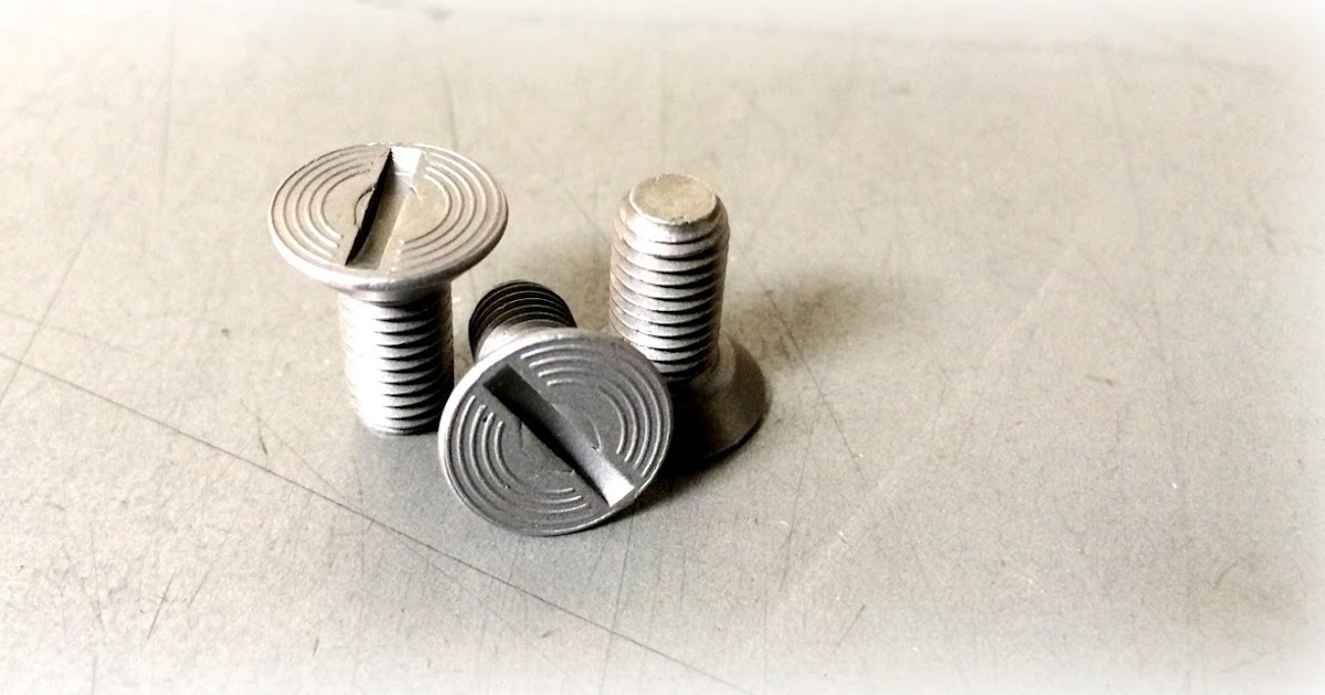 Excellence In Custom Fasteners & Hardware: Special to Print Undercut ...