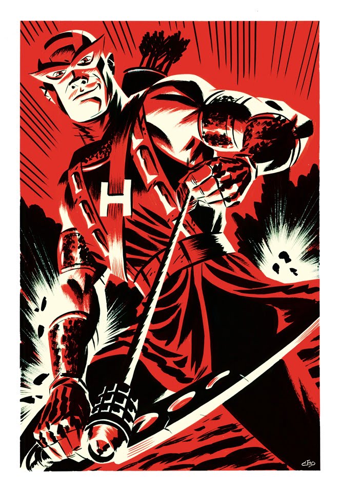 The Dork Review: Rob's Room: More Michael Cho Artwork