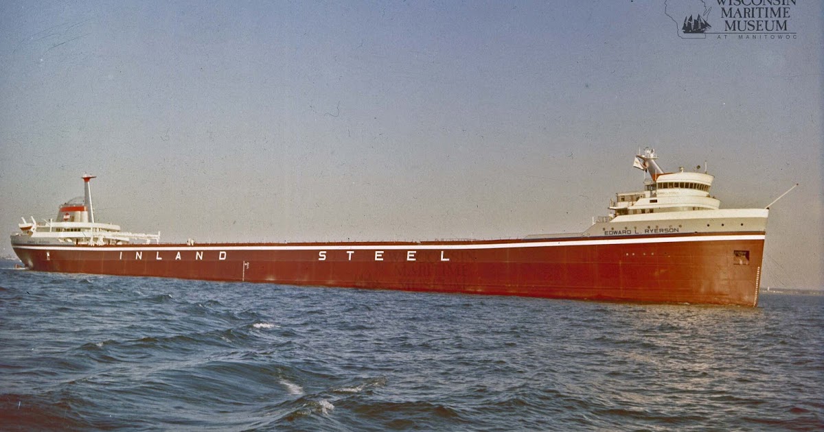 Industrial History: SS Edward L. Ryerson, a Great Lakes Steamer