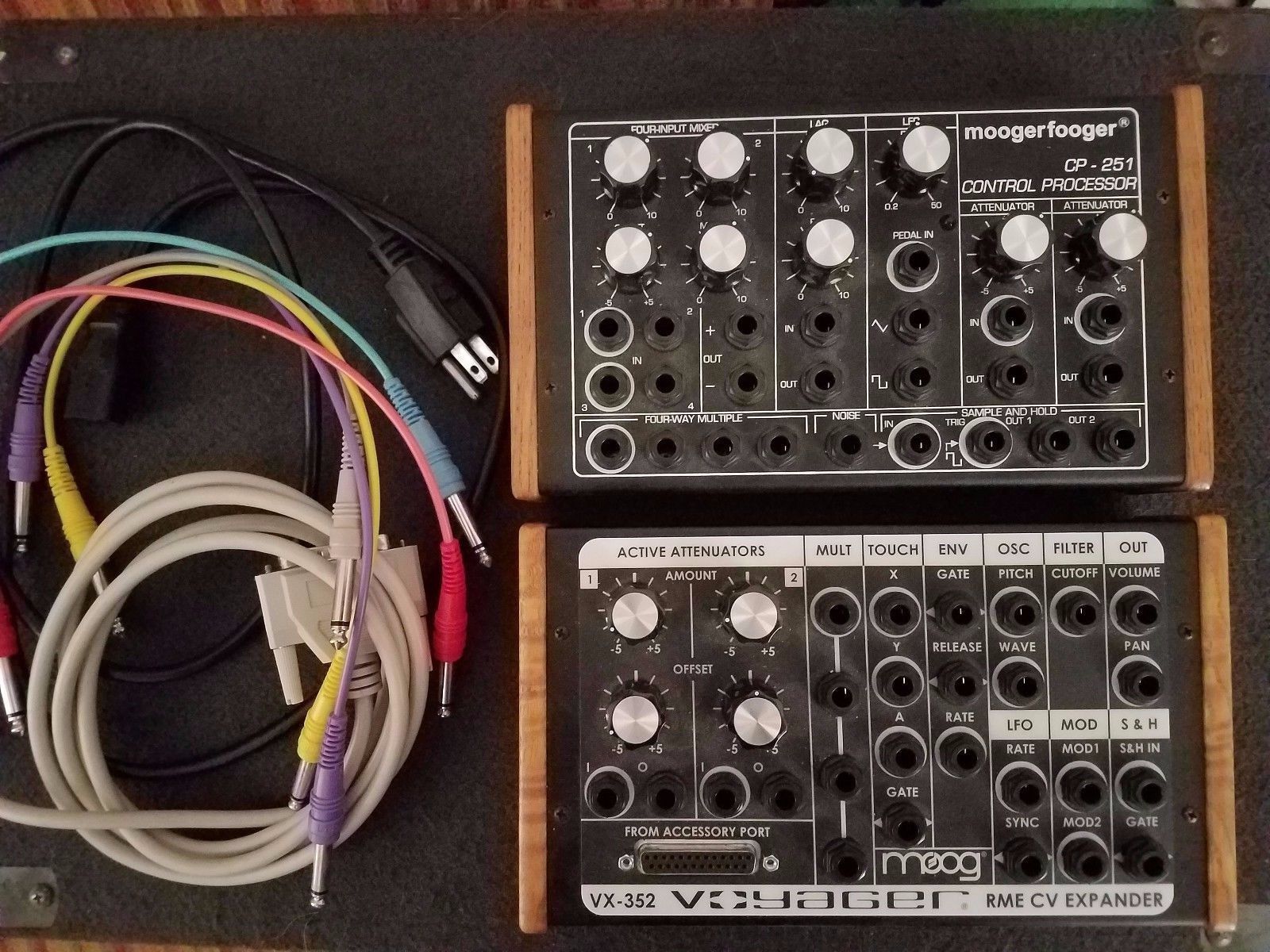 MATRIXSYNTH: Minimoog Voyager Rack RME Synthesizer + CP-251 + VX-352