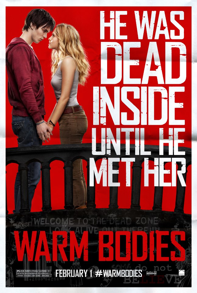5 New Posters Of Warm Bodies Flaunt The Main Characters, Starring ...