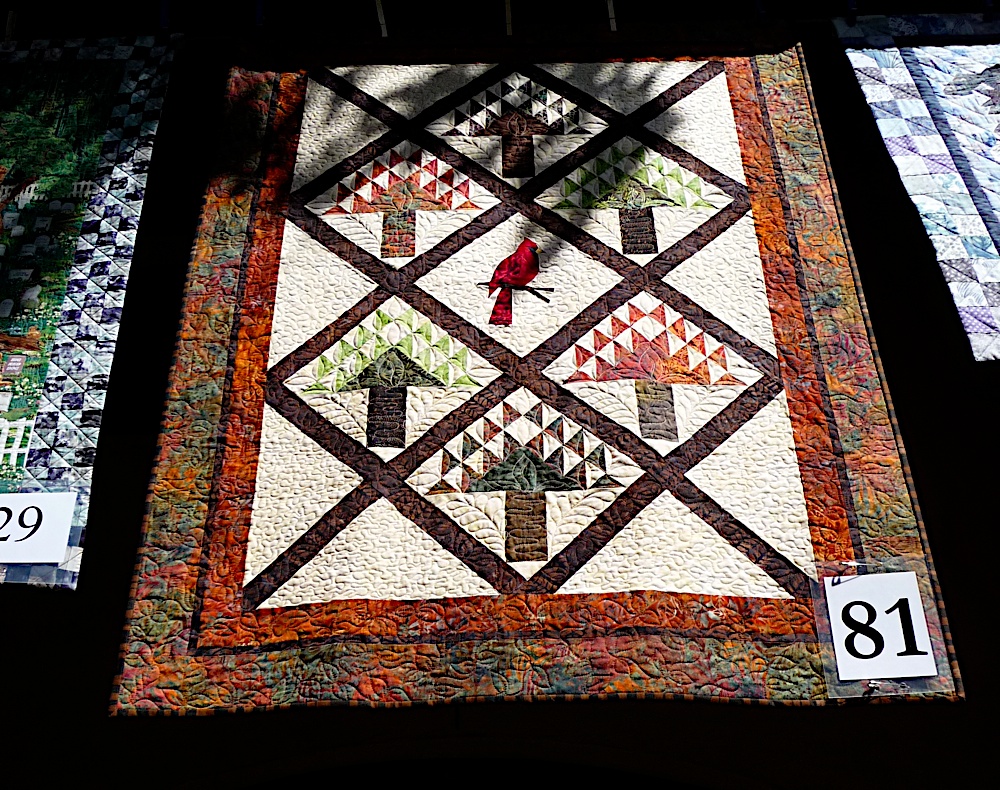 A Quilt of Heather: Quilting in the Garden