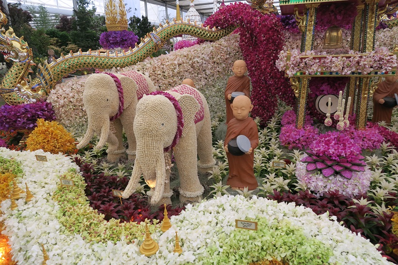 A glimpse of the most glamorous flower show in the world