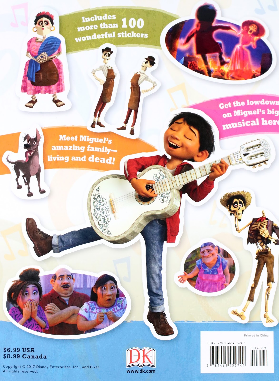 Dan the Pixar Fan: Coco: DK Ultimate Sticker Book