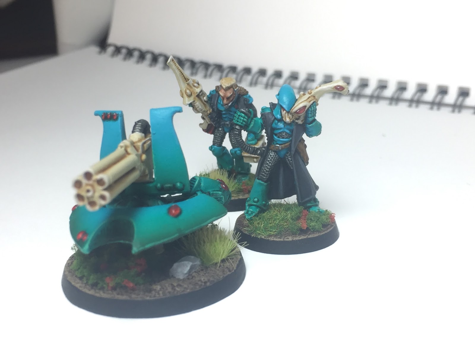 Eldar Rangers and a Heavy Weapon Platform