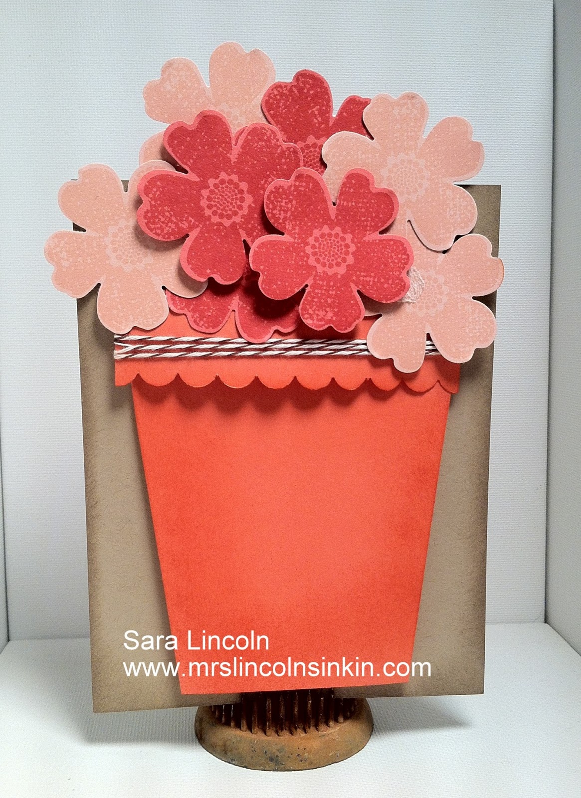 Mrs. Lincoln's Inkin: Flower Pot Card Video