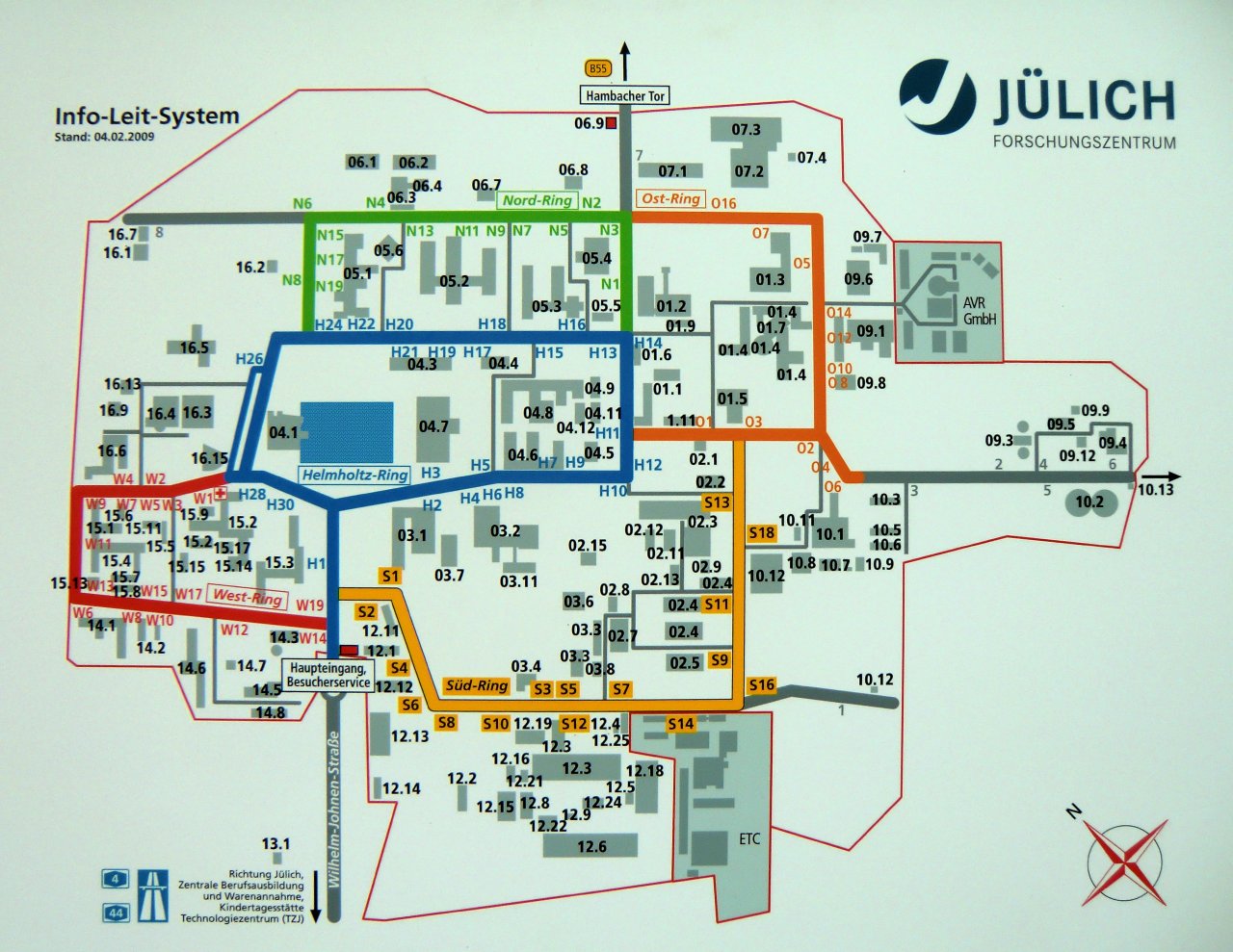 Unterwegs: Forschungszentrum Jülich