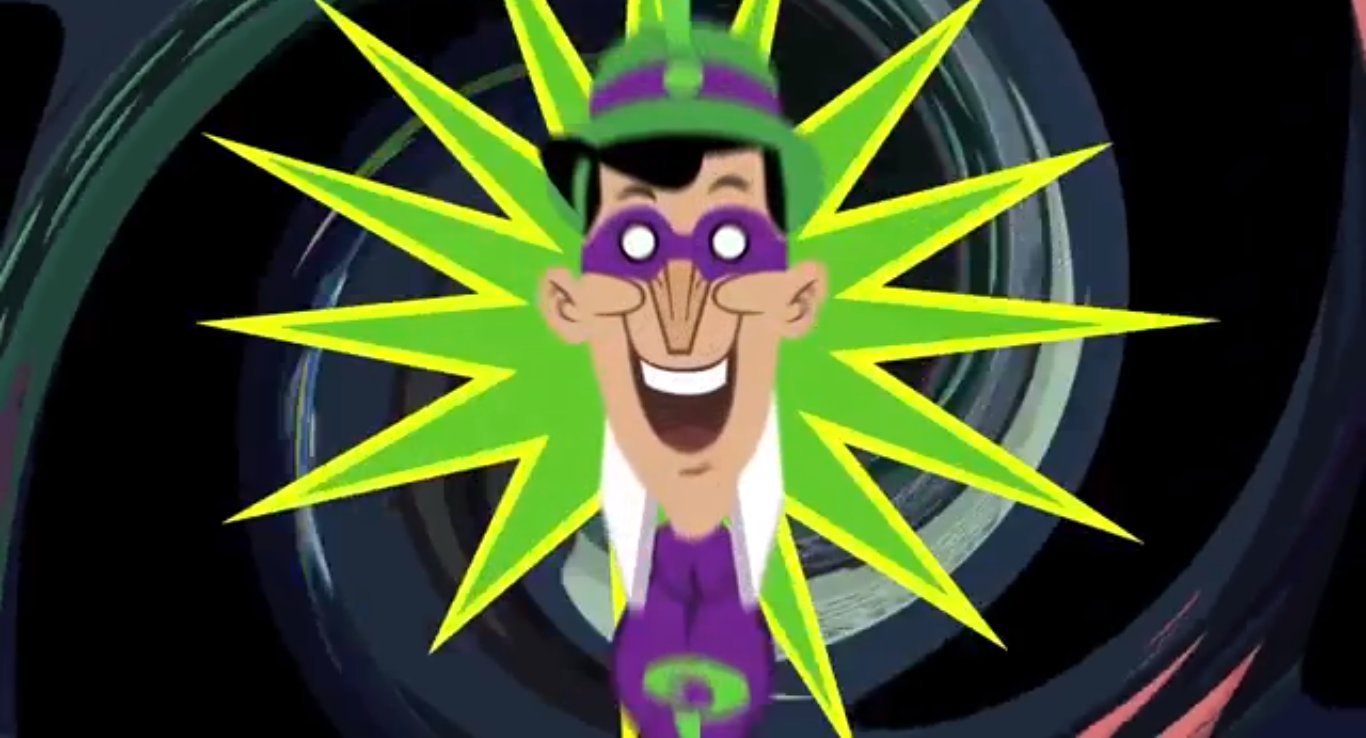 GeekMatic!: DC Nation: The Riddler in Riddle Me This!