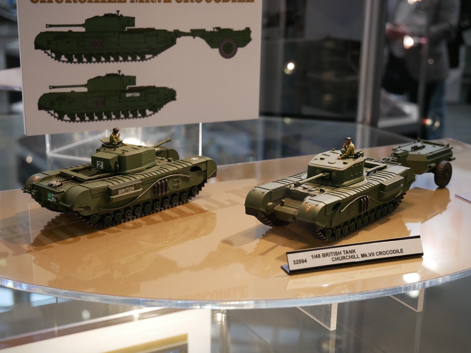 Tamiya 1/48 Churchill Mk.VII (32594) Overview - DetailScaleView