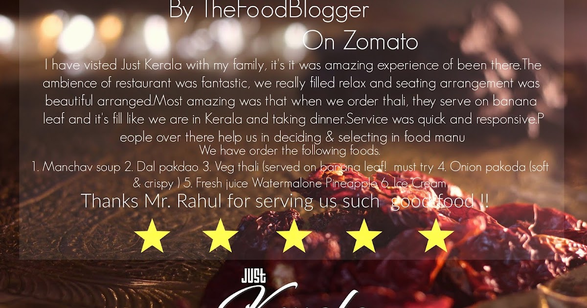 Zomato review