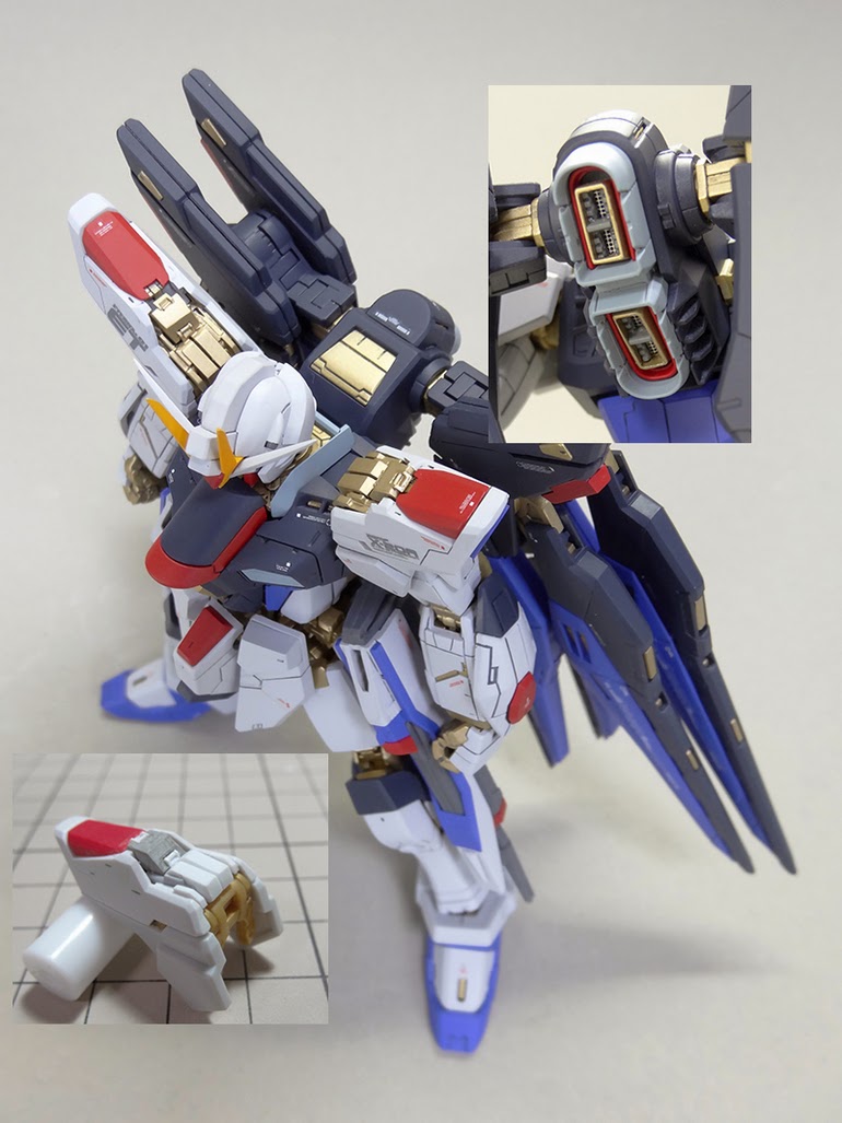 Custom Build: RG 1/144 Strike Freedom Gundam