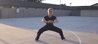COOL FITNESS BLOG: Martial Arts: Wushu Basic Stances -Tess Kielhamer.