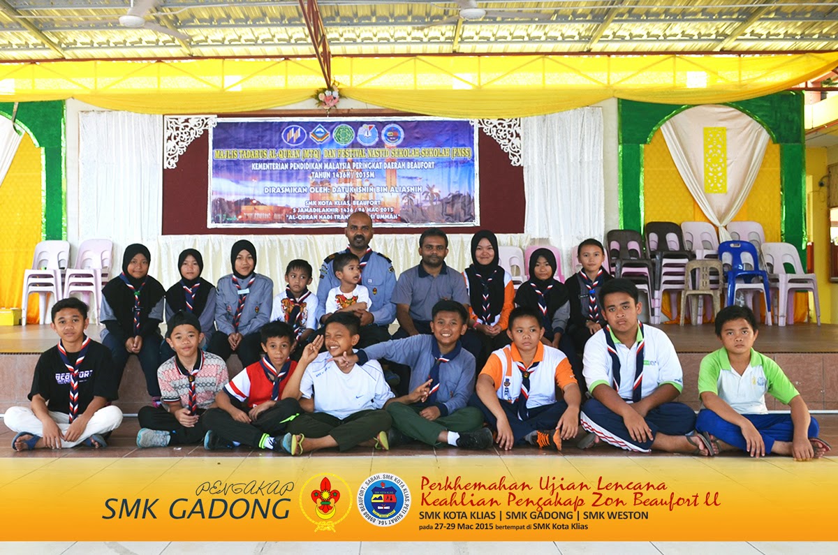 SMK Kota Klias, Beaufort, Sabah: Perkhemahan Ujian Lencana Keahlian ...