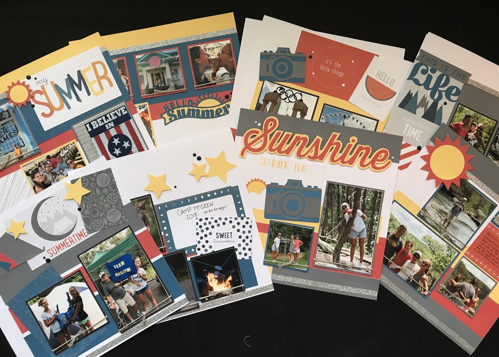 Scrapbook LIFE!: SUMMERTIME PICTURE MY LIFE SCRAPBOOK KIT