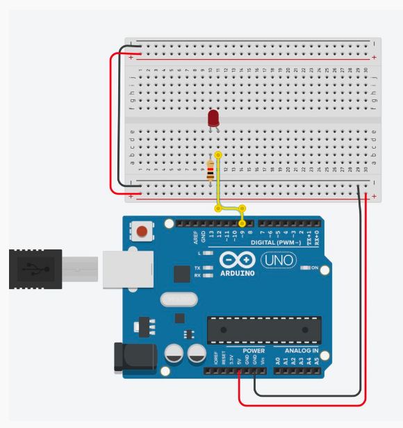 LED Blinking Menggunakan Arduino | Duino Project