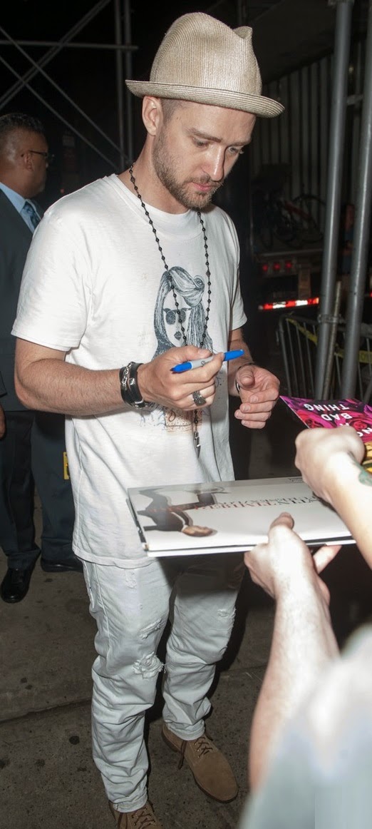 VJBrendan.com: Justin Timberlake After His Hammerstein Ballroom Show in ...