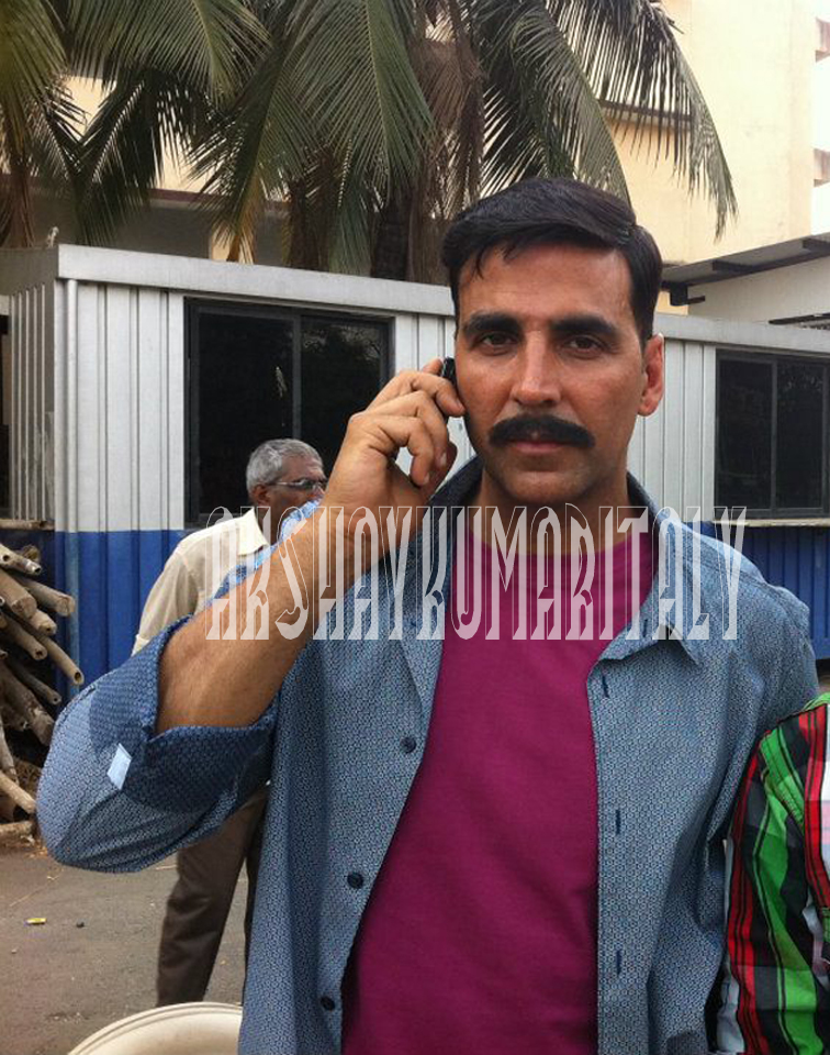 Akshay Kumar Italy: UNSEEN PHOTOS of Akshay Kumar on Rowdy Rathore sets