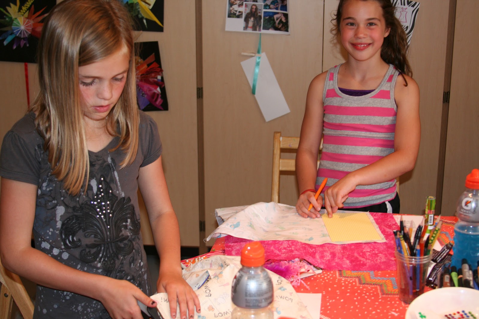 Orinda art & design Studio: 4th grade fashion class
