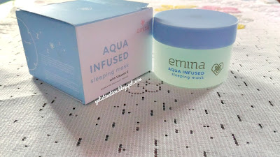 REVIEW : Emina Aqua Infused Sleeping Mask - The Yulistinay's Diary