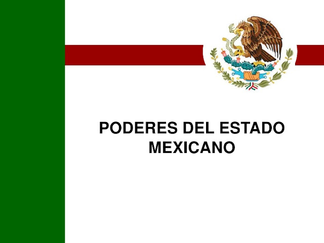 PODERES DE LA NACIÓN: PODERES DEL ESTADO MEXICANO