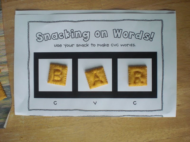 Cheez- it Spelling, Skittles math, Pop rock Painting