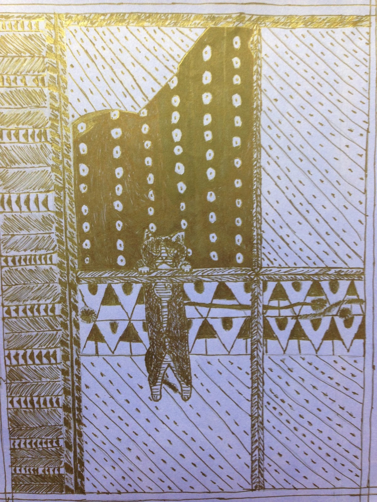 Secondary Art at Newman!: Art 2 Line Design