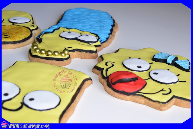 Galletas Los Simpsons | Sugar Mur