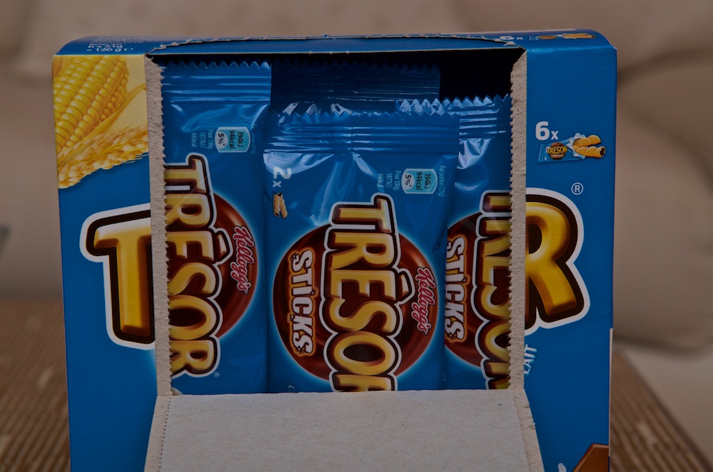 Trésor Sticks Chocolat au Lait (6x21g) par Kellogg's